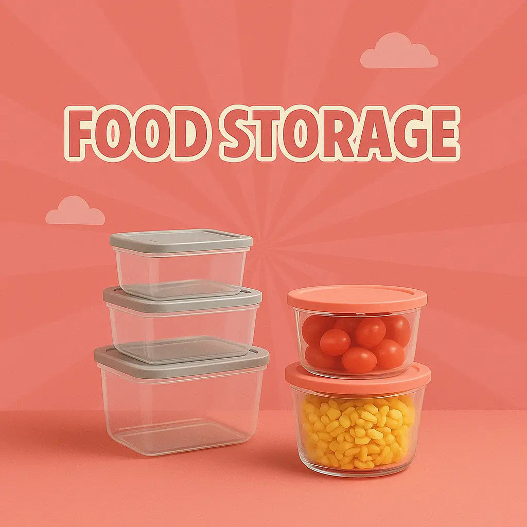 Buy Food Storage Containers in Pakistan – Airtight, Glass & Plastic