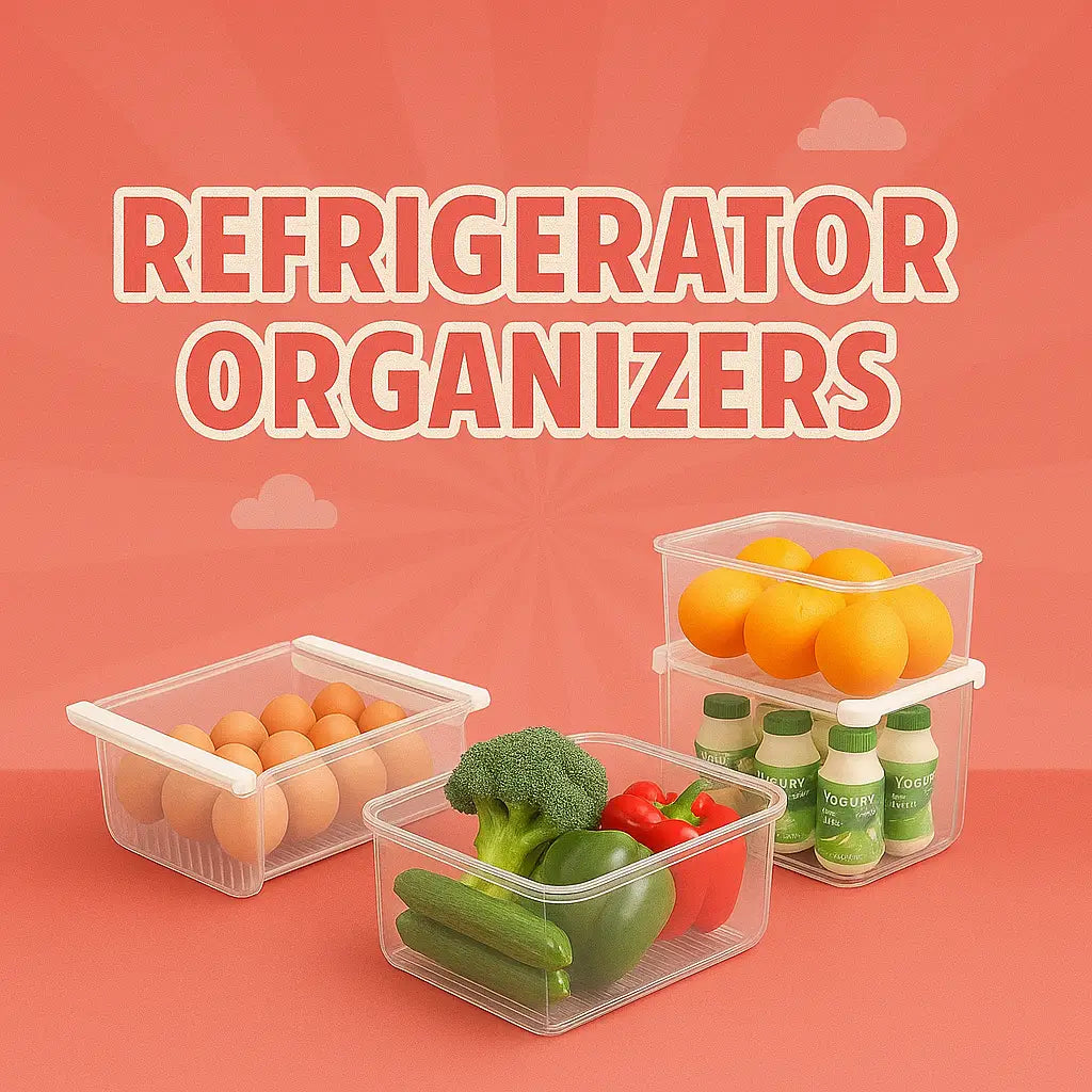 Buy Refrigerator Organizers in Pakistan – Clear & Stackable Storage