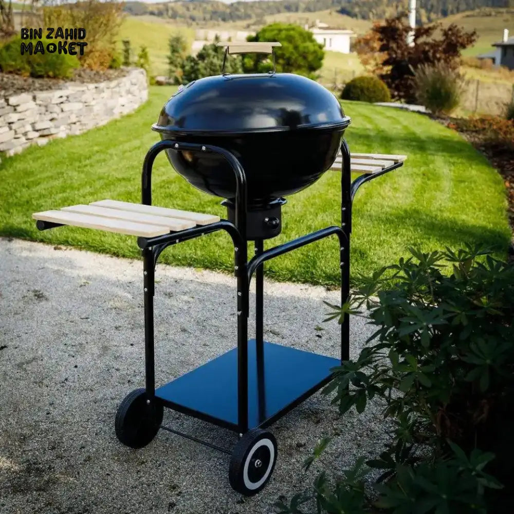 AMERICAN CHARCOAL ROUND BARBEQUE GRILL