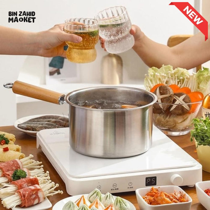 IMMACULATE 304 STAINLESS STEEL DEEP COOKER – ADVANCED OIL STRAINER DES