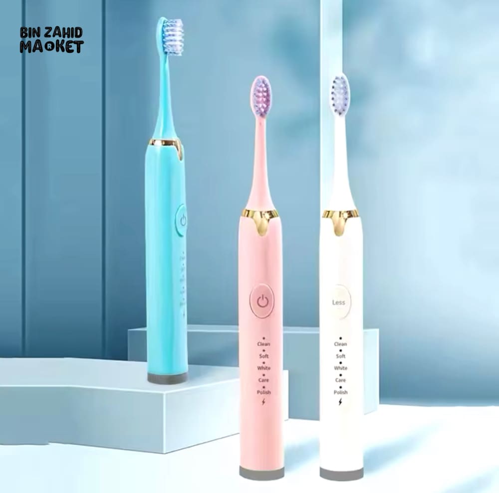 ULTRADENT ECLECTRIC TOOTHBRUSH WITH 2X EXTRA BRUSH-HEADS